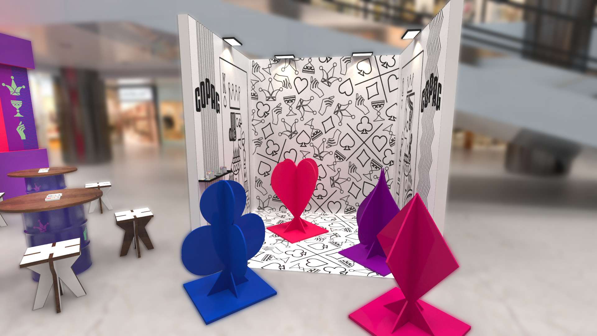 Grátis! Atração “Copag Se Joga” traz a brincadeira da garra humana para ...