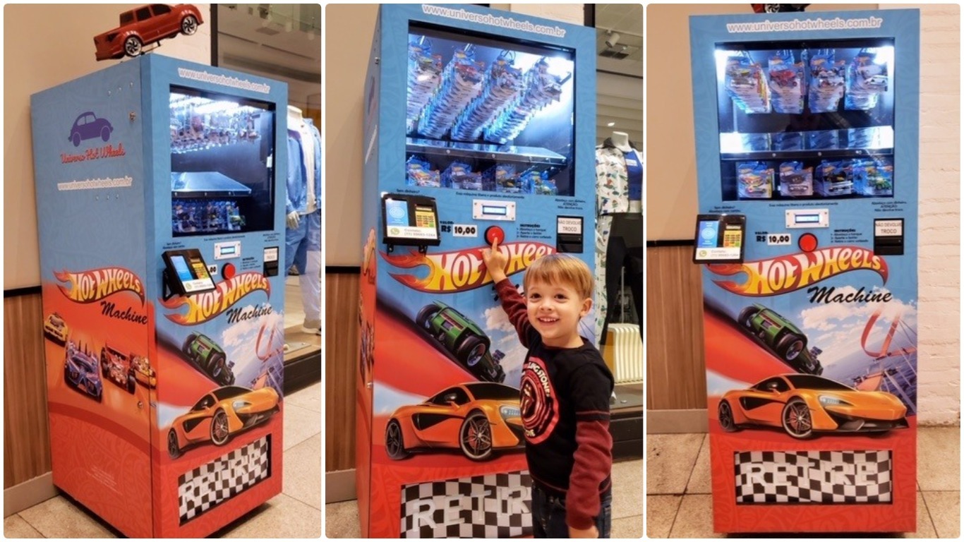 Fãs de miniaturas: primeira Hot Wheels Machine chega ao Morumbi Town ...