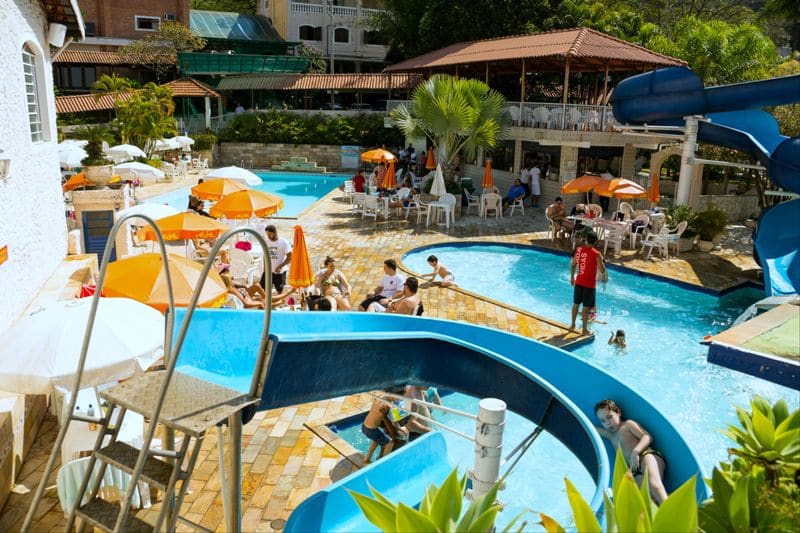 Hotel Fazenda Colina Verde tem parque aquático, pesca e atividades de ...