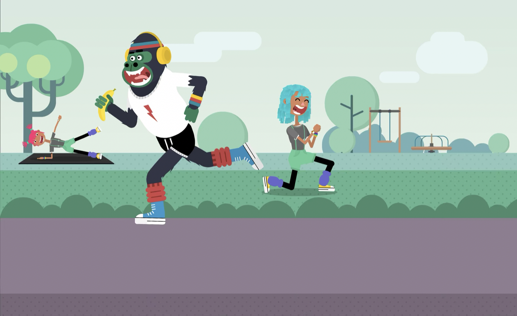 Em forma com os Fitoons: aplicativo ensina as crianças sobre exercícios ...