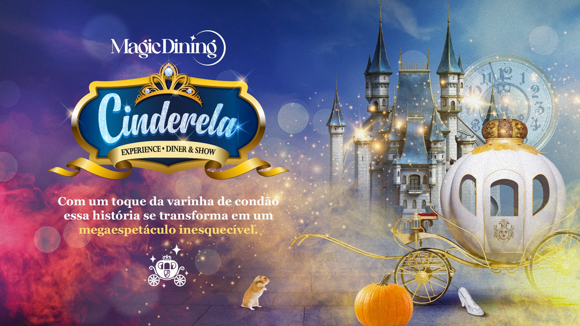 20% DE DESCONTO PARA CINDERELA EXPERIENCE: restaurante temático interativo com show onde sua ...