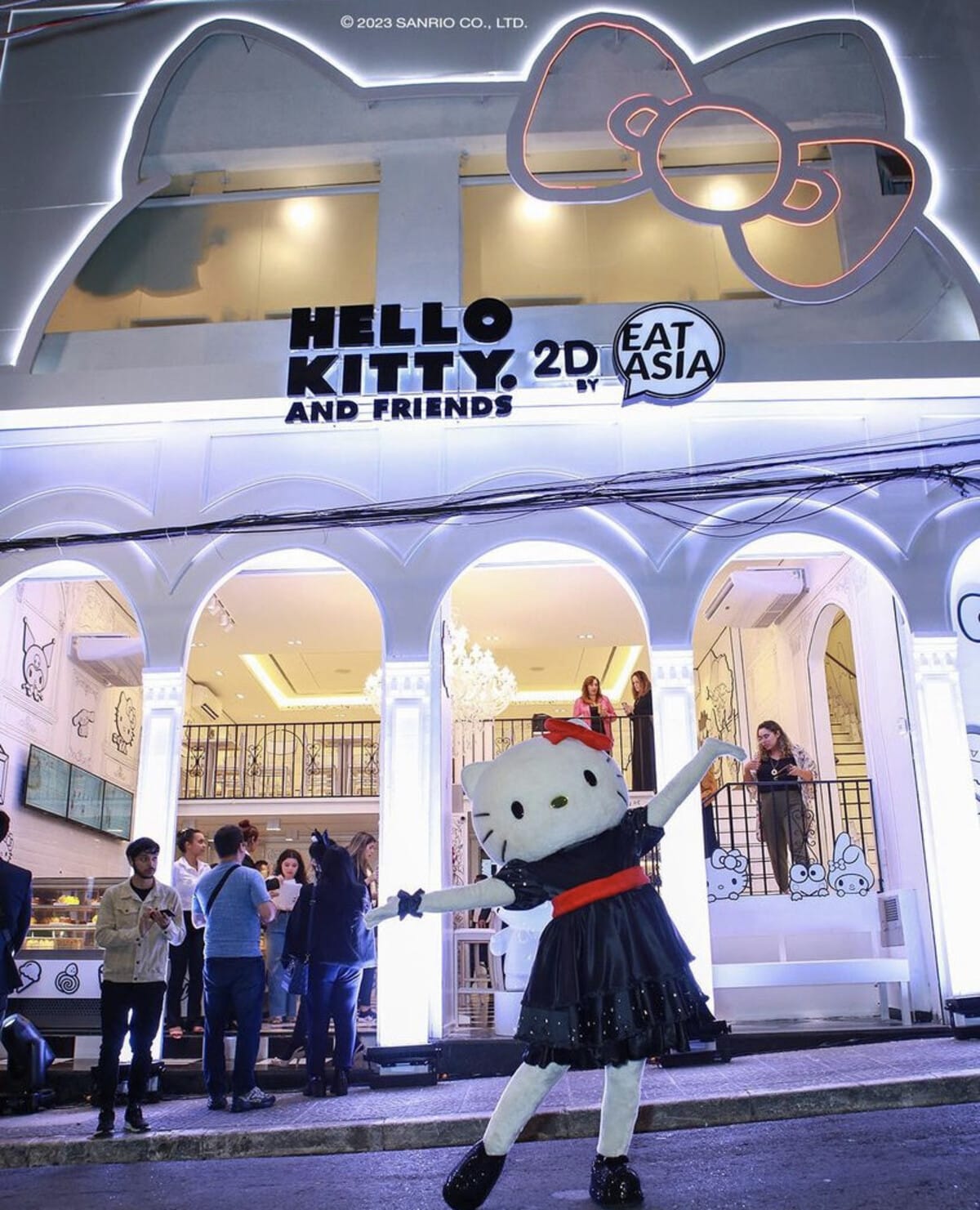 Hello Kitty and Friends, primeiro restaurante temático 2D no mundo, tem ...