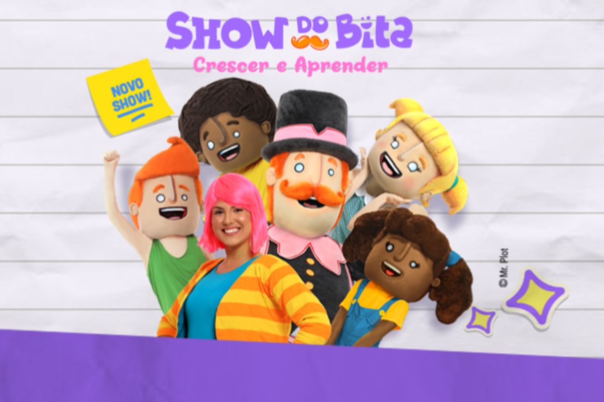 Mundo Bita em São Paulo: Teatro Bradesco recebe show com ingressos a partir de R$35