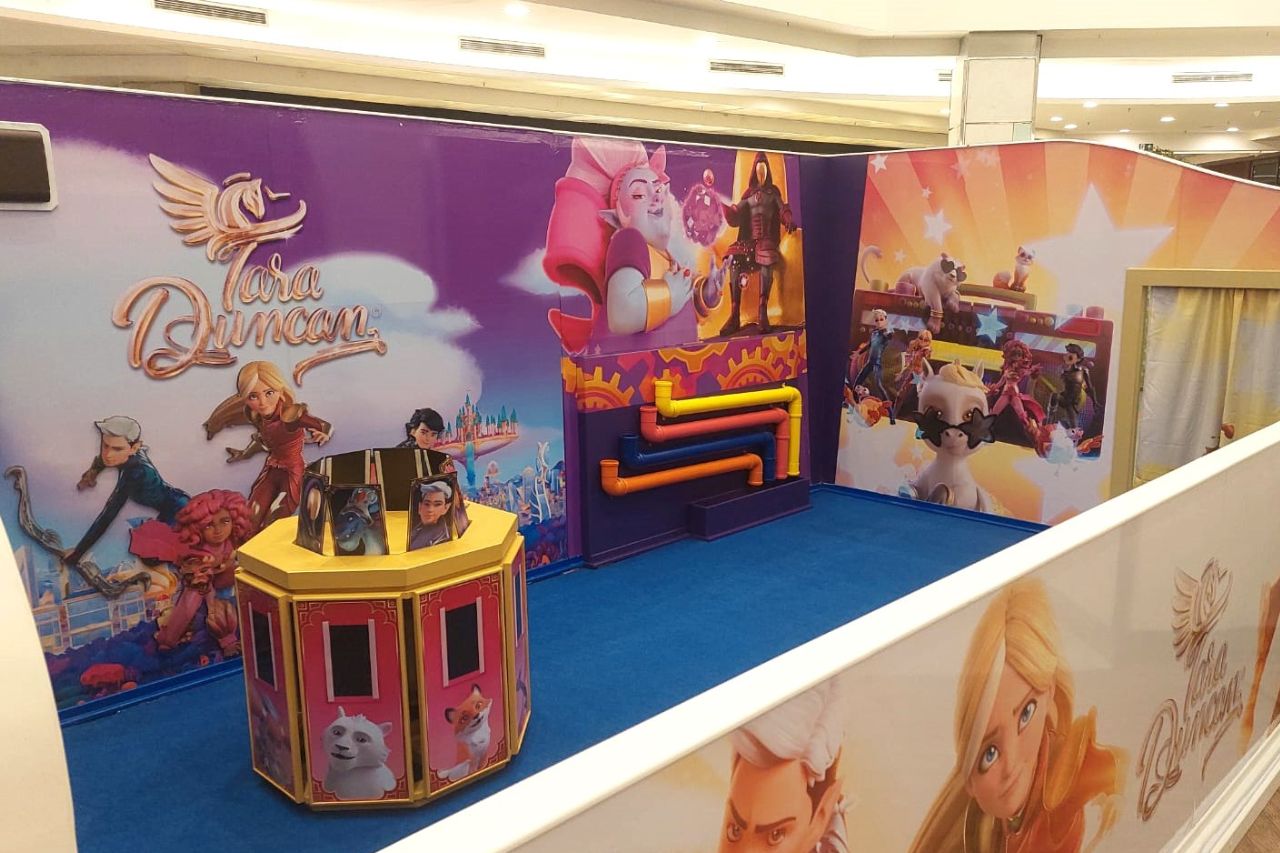 Grátis! Arena Gloob apresenta circuitos de brincadeiras no Shopping ABC