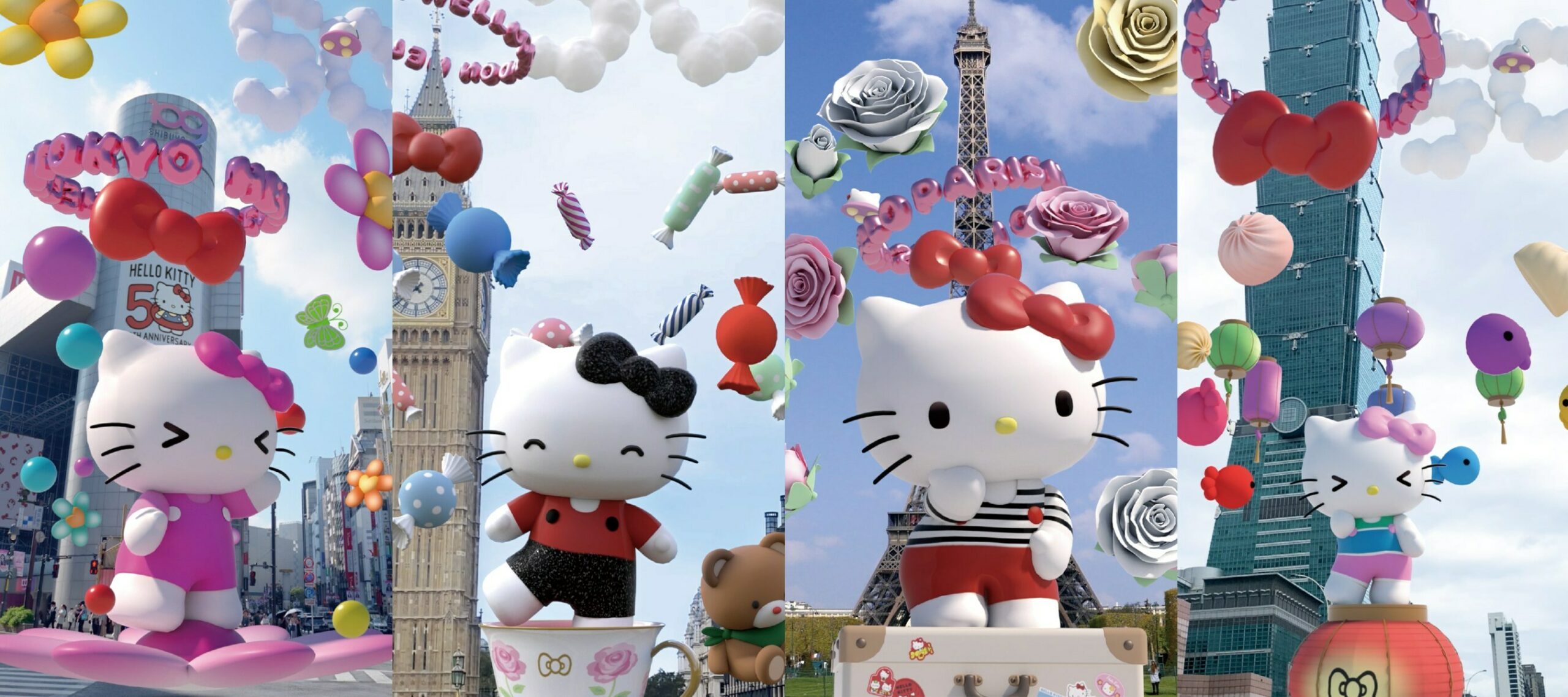 Hello Kitty celebra 50 anos com eventos e exposições especiais em São ...