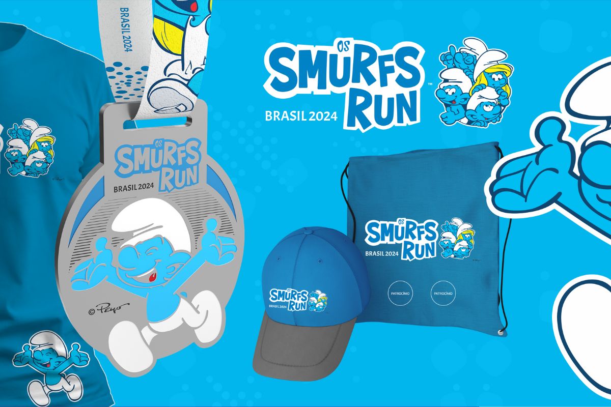 Corrida dos Smurfs: participe da Smurfs Run em São Paulo e viva uma ...