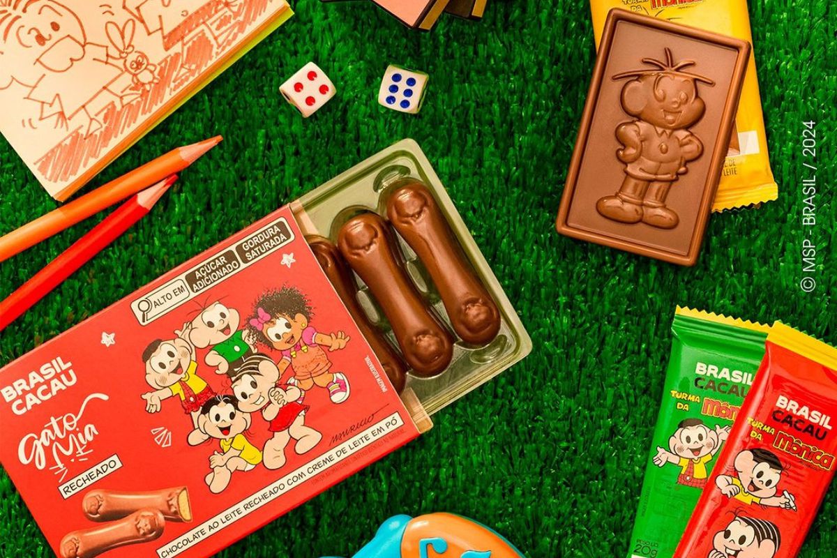 Chocolate da Turma da Mônica: lançamento especial para o Dia das Crianças