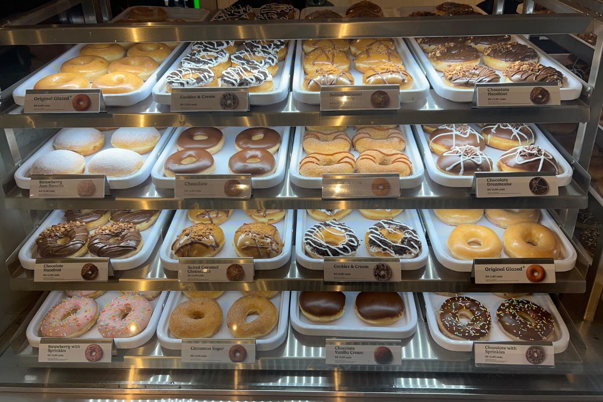 Krispy Kreme estreia em São Paulo com donuts fresquinhos e experiência ...