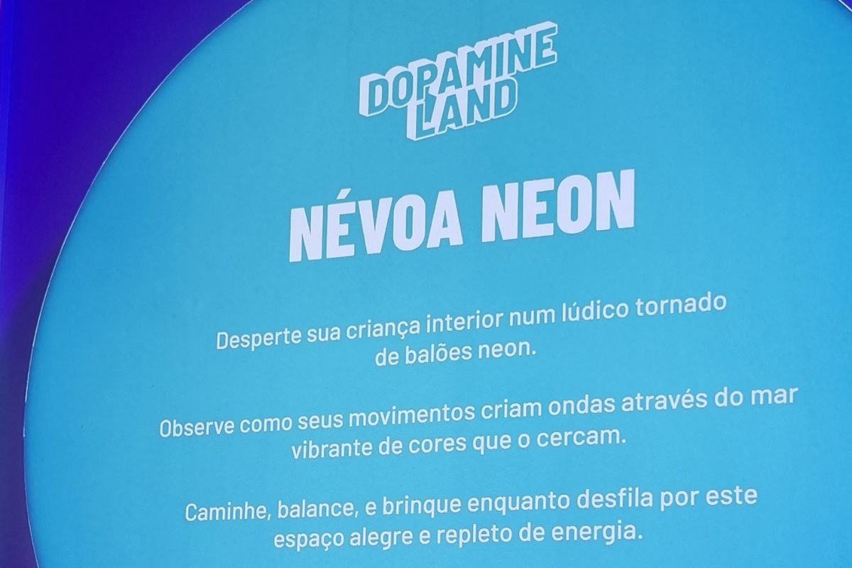 ÚLTIMA CHANCE: Dopamine Land se despede de SP no final de abril